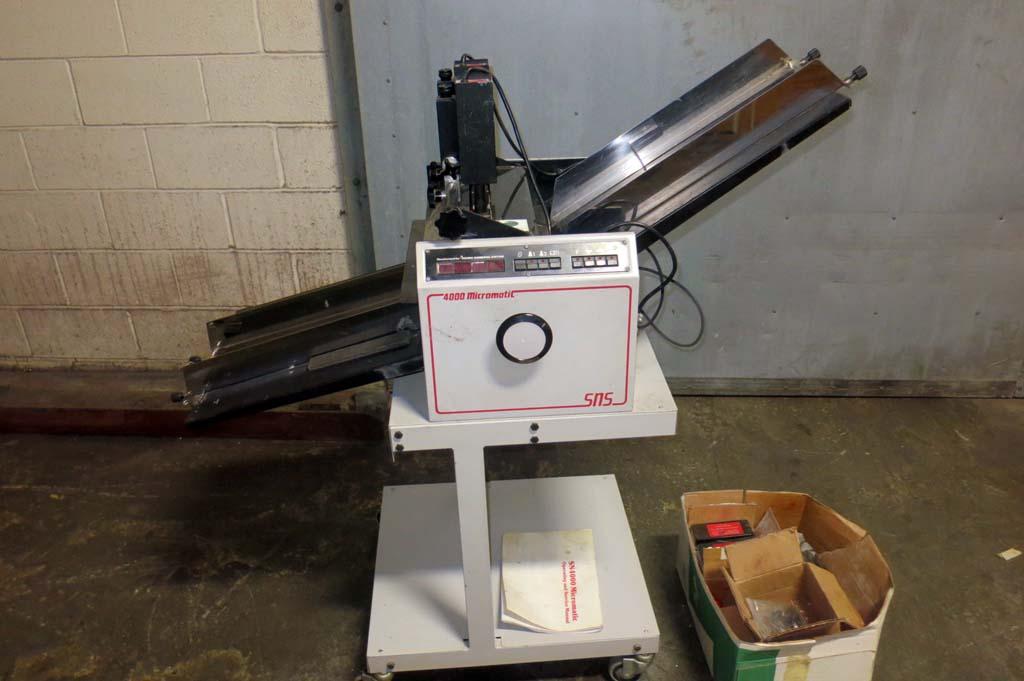 Lot #32: Pierce SocBox SNS 4000 Micromatic with 2 Heavy Duty Numbering ...